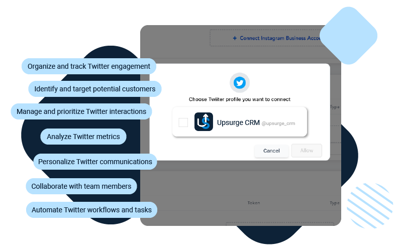 Best Social Media CRM Software | Twitter CRM | Upsurge